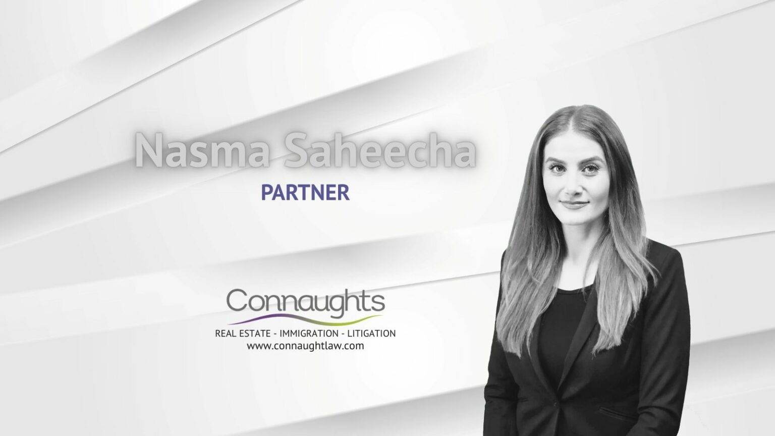 Nasma Saheecha – Property Solicitor | Connaught Law